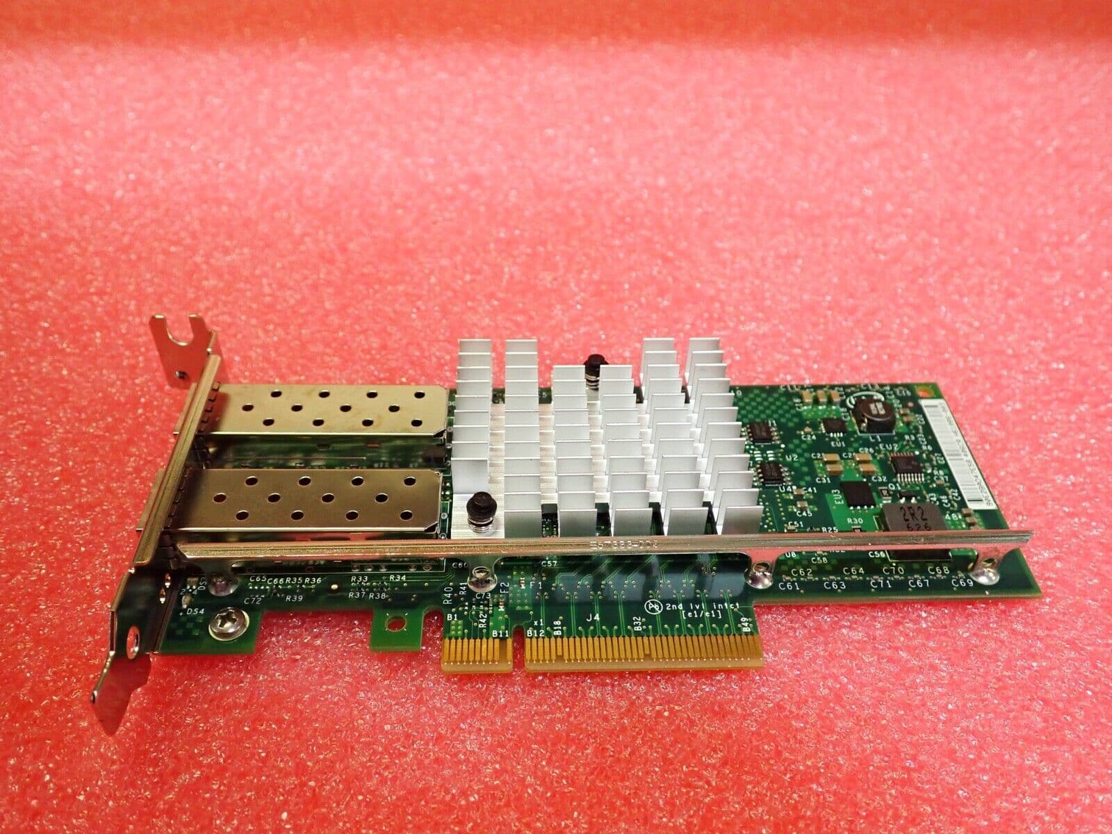 Genuine Intel X520-DA2 Dual port 10GB SFP PCIe Adapter with low profile ...