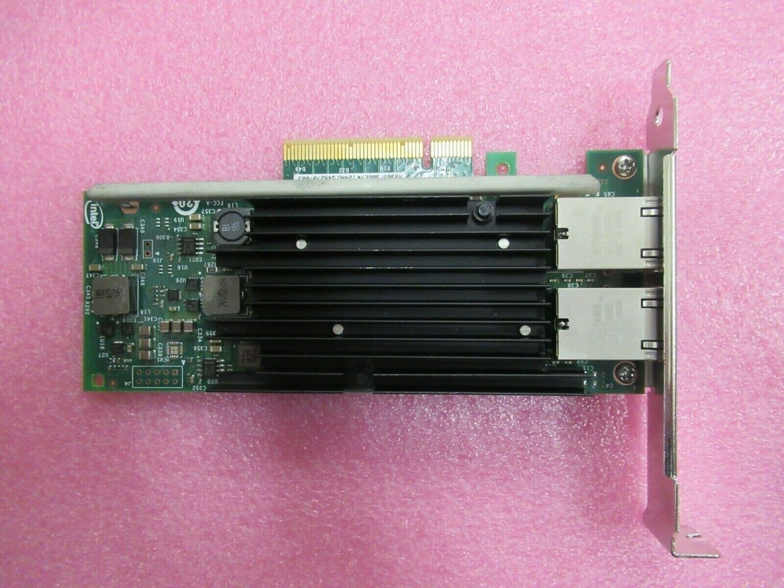Genuine Intel X540-T2 10Gb Dual Port PCI-E RJ45 Network Card with Yottamark