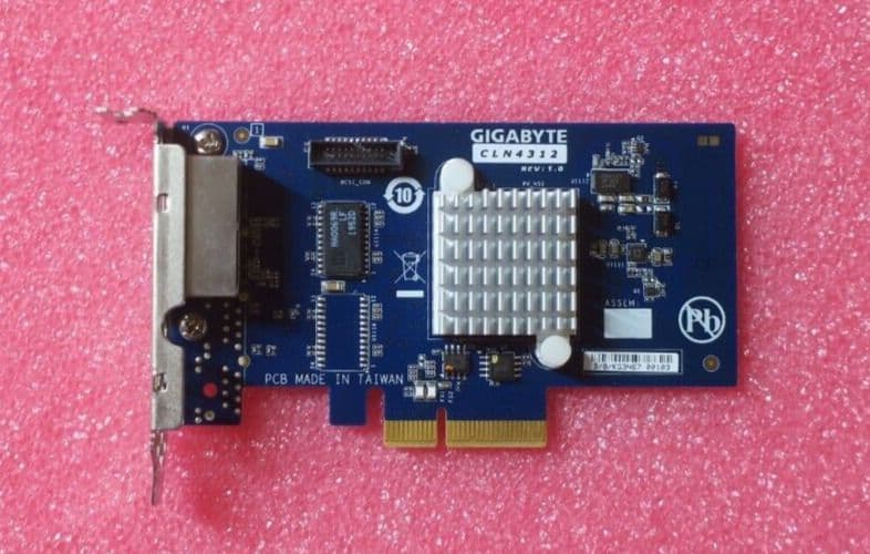 Gigabyte CLN4312 Intel I350-AM2 Dual Port Gigabit Ethernet Network LAN ...