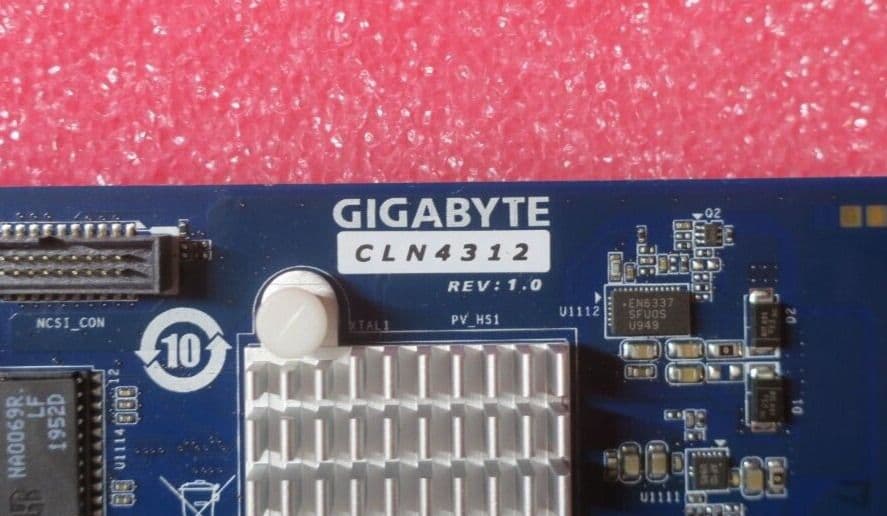 Gigabyte CLN4312 Intel I350-AM2 Dual Port Gigabit Ethernet Network LAN ...
