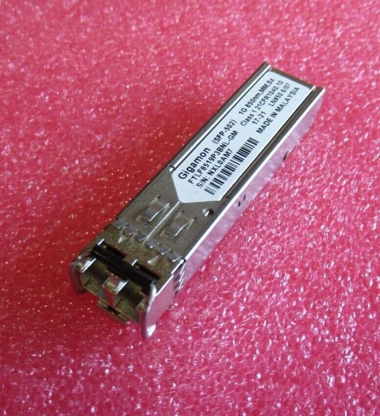 Gigamon SFP-502 FTLF8519P3BNL-GM 1 25Gbps 1000Base-SX LC SFP ...