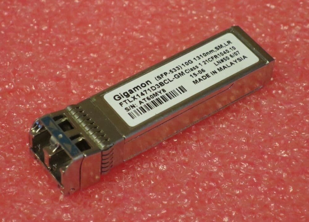 Gigamon SFP-533 FTLX1471D3BCL-GM 10Gbps 1000Base-LR LC SFP Transceiver ...