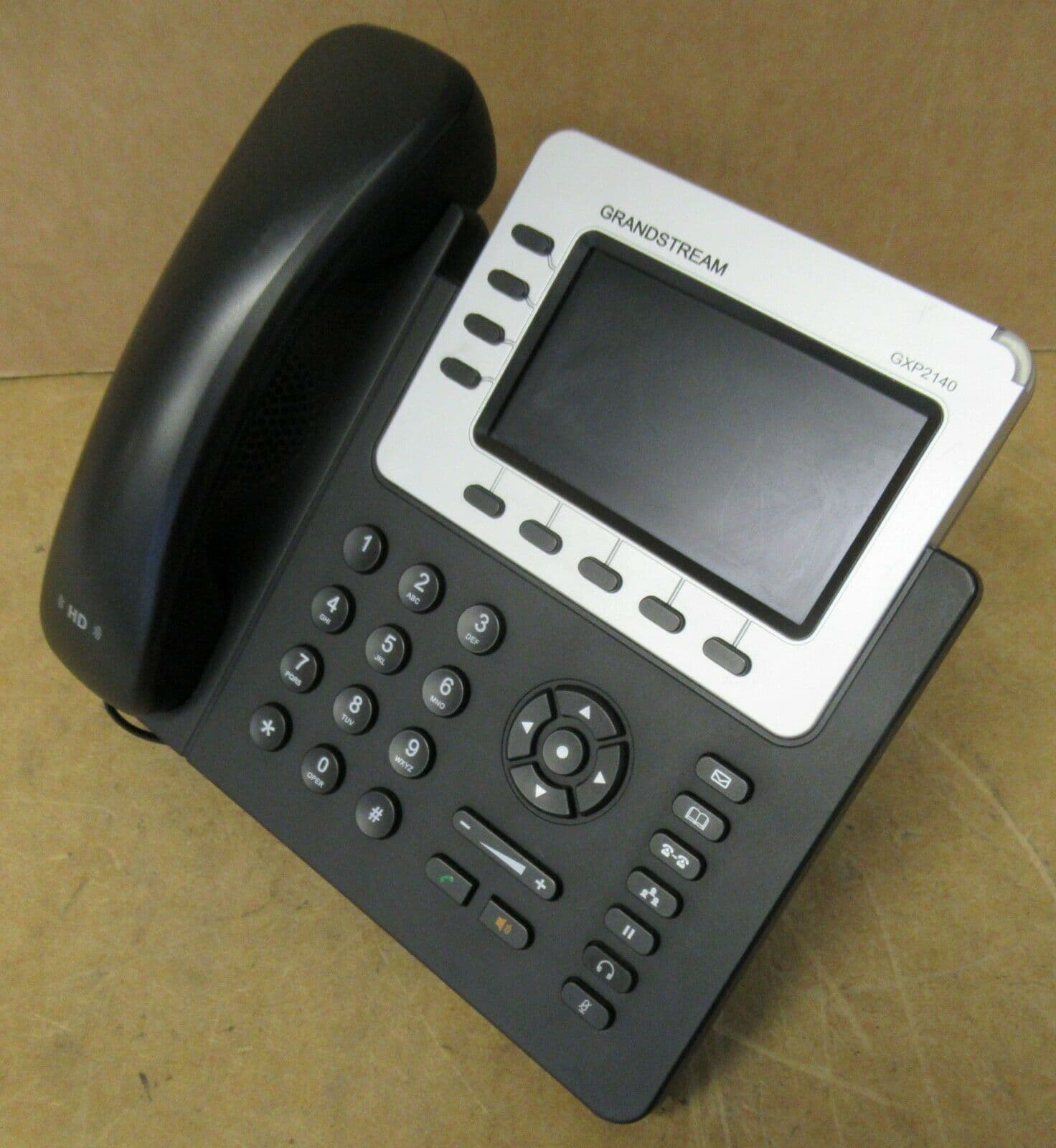 Grandstream GXP2140 Phone 4-Line IP VoIP PoE Gigabit LAN BlueTooth 4 3 ...