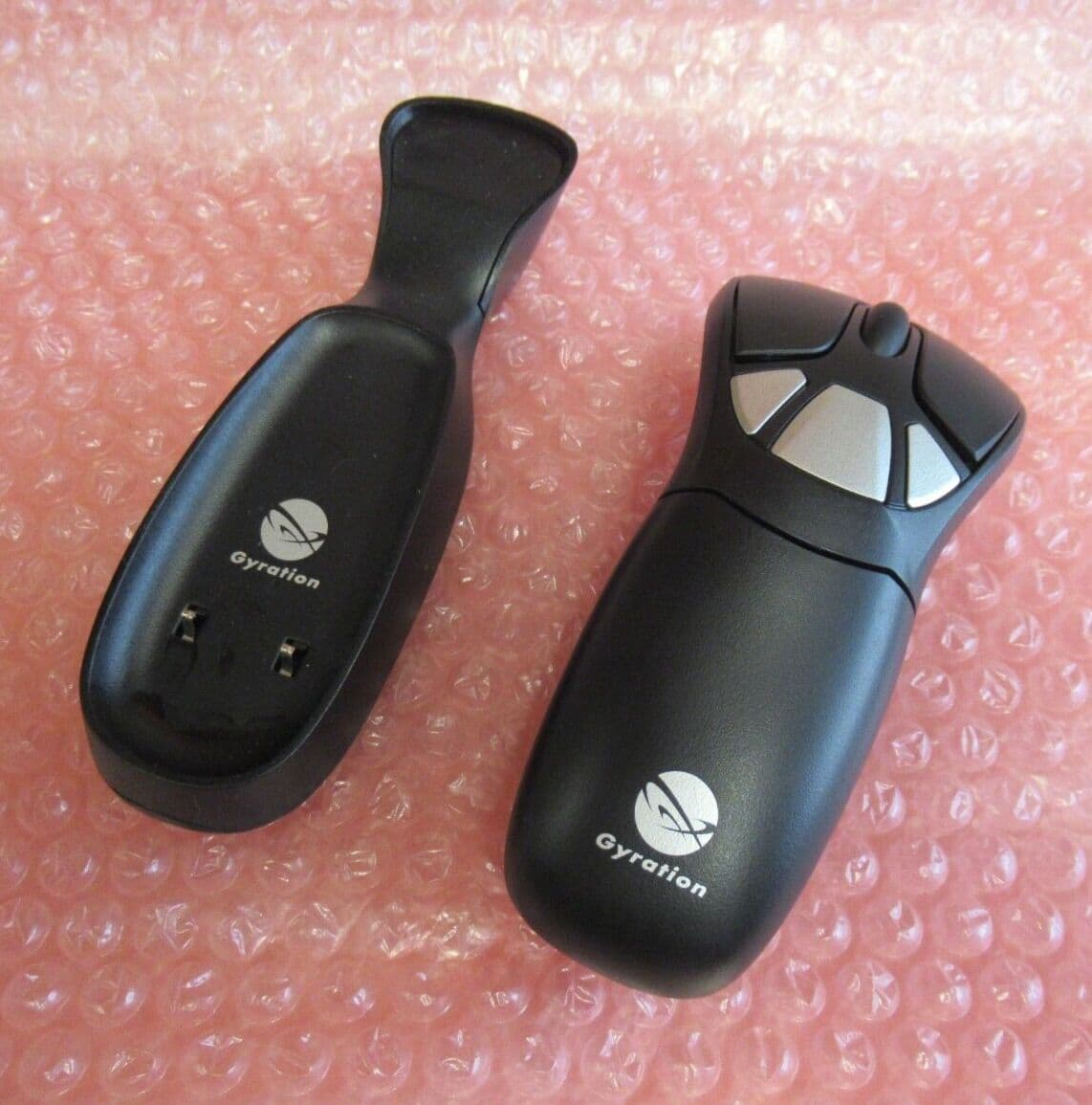 Gyration AS04130-002 Wireless Air Mouse AS04128 Chargering Cradle And ...