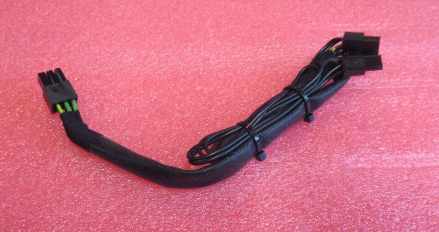 Hard Drive Backplane Cable Black 6-Pin PCIe To 8-Pin and 2-Pin PCIe