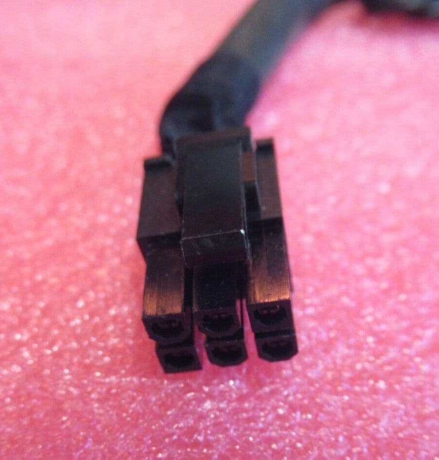 Hard Drive Backplane Cable Black 6-Pin PCIe To 8-Pin and 2-Pin PCIe