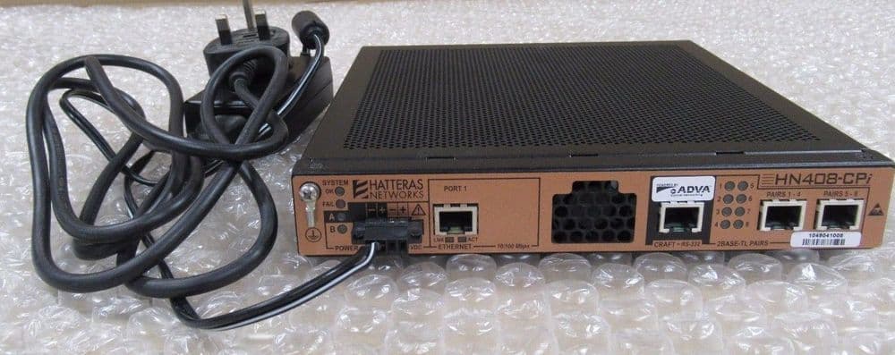 Hatteras Networks HN408-CP-1E-I High Speed Enterprise Ethernet Modem