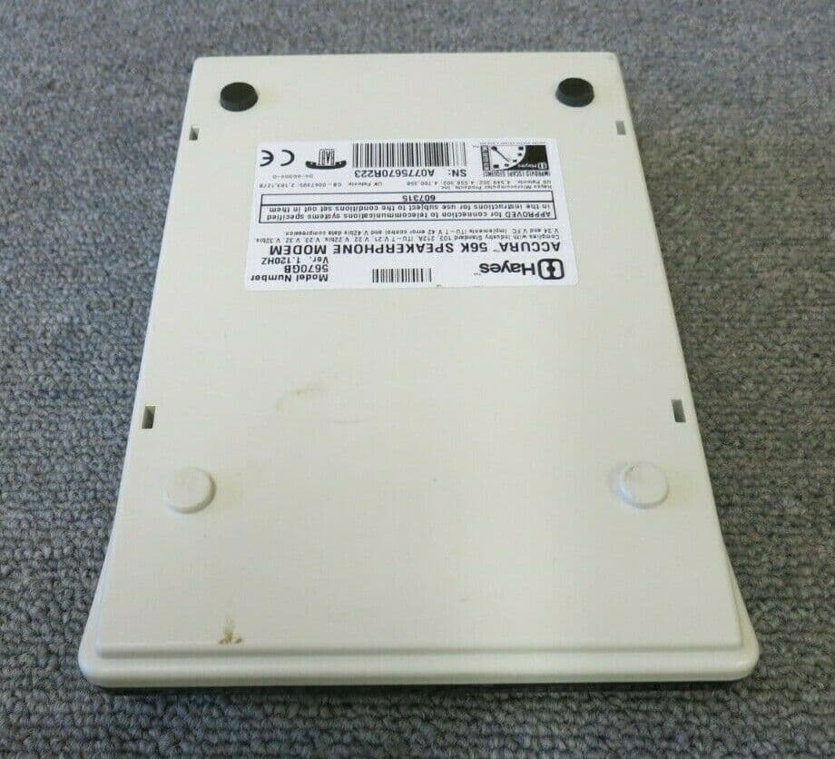 Hayes 5670GB Ver 1 120Hz Accura MSN 56K Speakerphone Modem