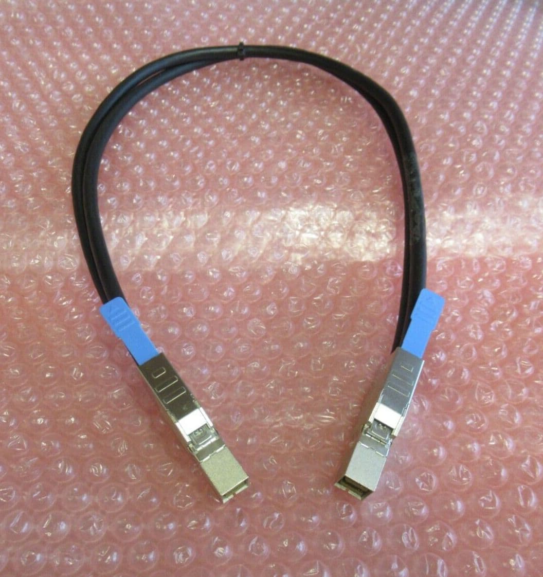 HD Mini-SAS SFF-8644 To HD Mini-SAS SFF-8644 External Cable 0 5M Black