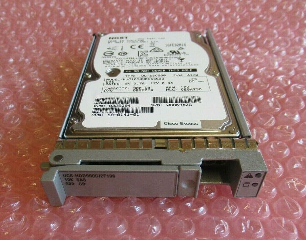 HGST Hitachi HUC109090CSS600 Ultrastar 900GB 10000RPM SAS 64MB 2 5 ...
