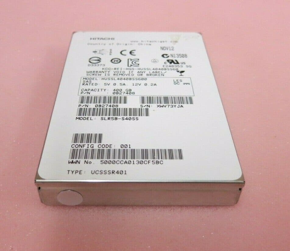 HGST Hitachi HUSSL4040BSS600 0B27408 Ultrastar 400GB SAS 6Gbps 2 5 ...