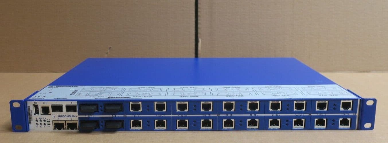 Hirschmann Industrial MACH1030 Managed 1U Switch MAR1030-OT4xM20xTSGG