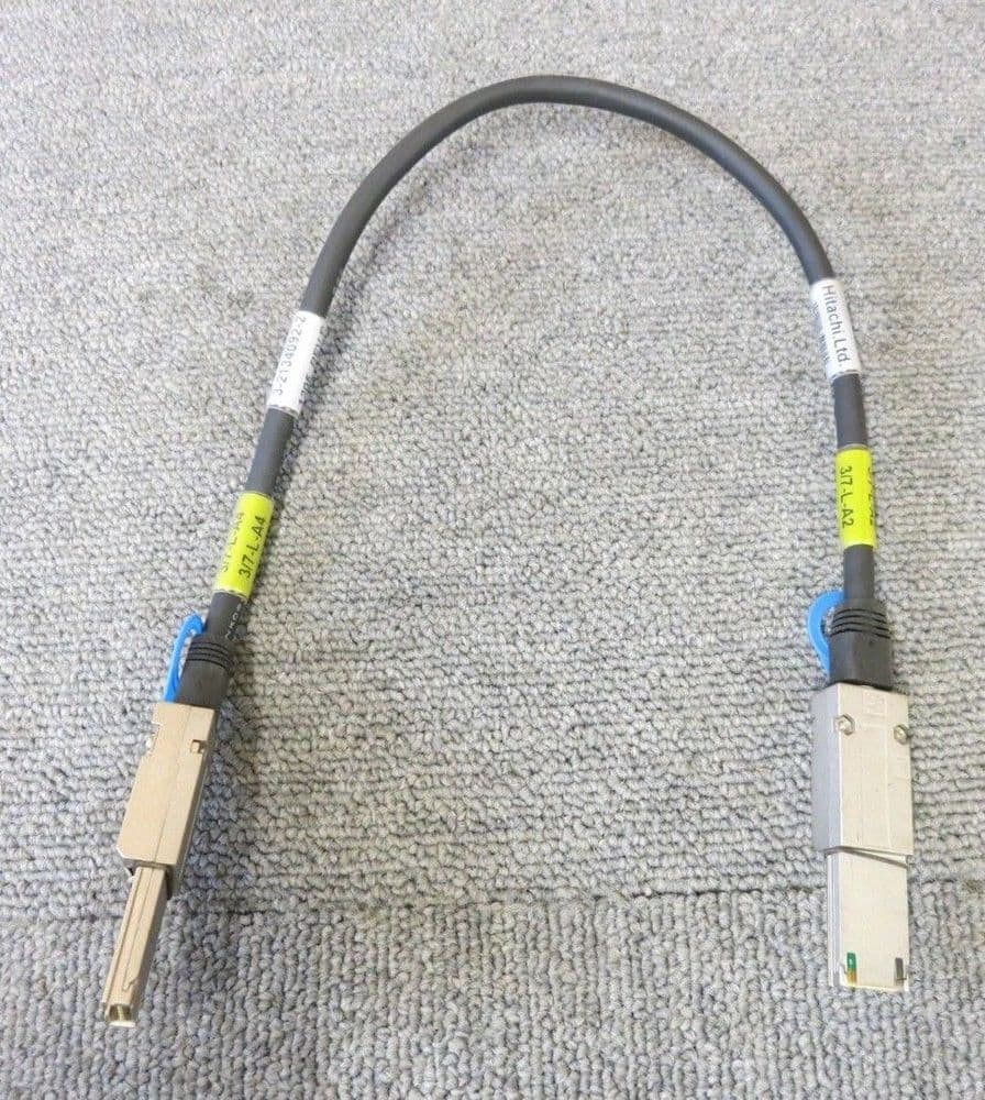 Hitachi 3-2134092-2 55CM 3/7-L-A4 To 3/7-L-A2 Direct Attach Copper Cable