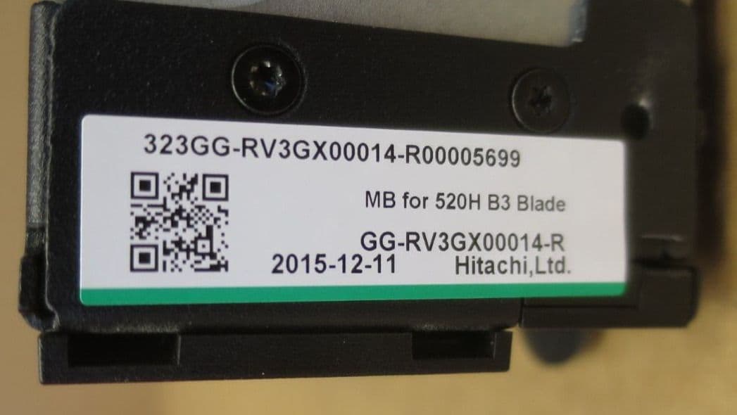 Hitachi 520H B3 Server Compute Blade 2x E5-2690v3 24x DIMM Slot 2x SAS ...
