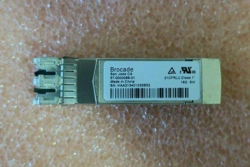 Hitachi Brocade 16Gb FC SW SFP Transceiver Module 57-0000088-01 GG ...