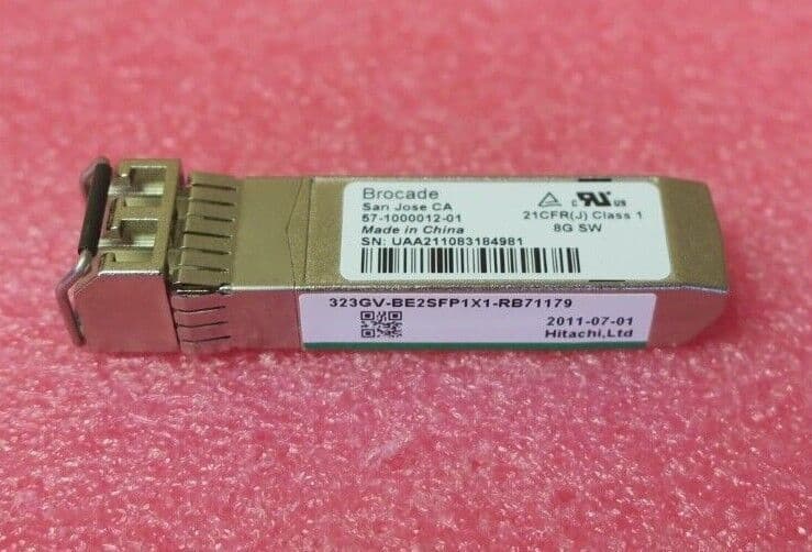 Hitachi Brocade 57-1000012-01 8GB SW LWL SFP Fibre GV-BE2SFP1X1-R