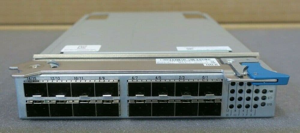 Hitachi CB500 16-Port 10Gb Fibre Channel FC Switch Module GG-BE3LPS2X1-R