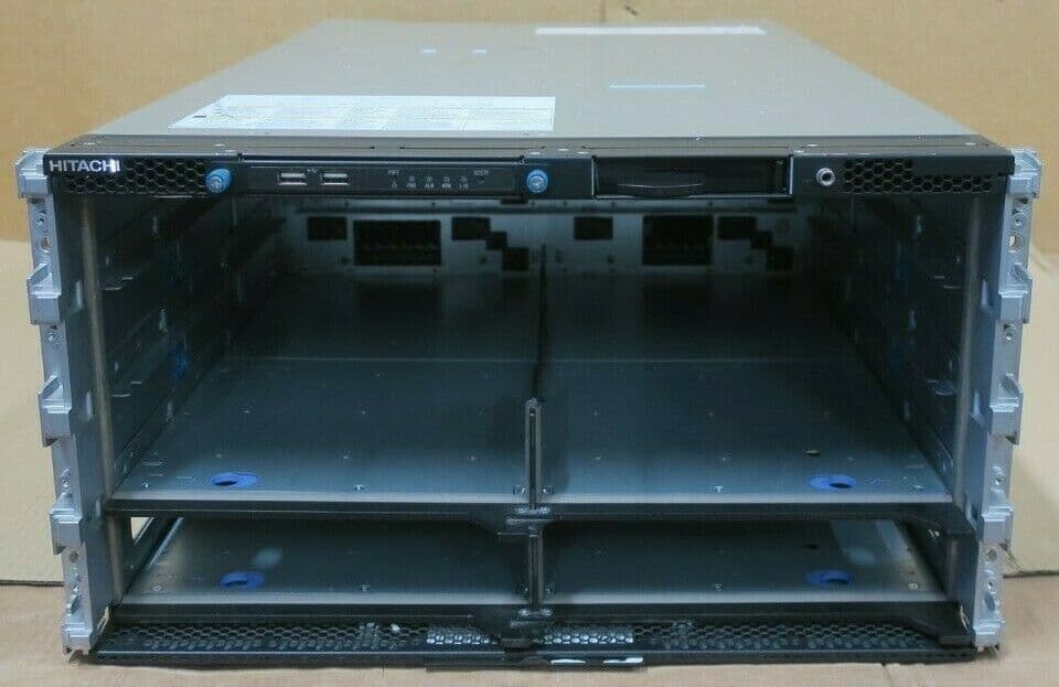 Hitachi Compute Blade CB500 Chassis 2x Double 4x Single Width Slots 4x ...