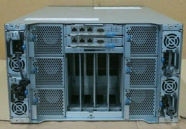 Hitachi Compute Blade CB500 Chassis 2x Double 4x Single Width Slots 4x ...