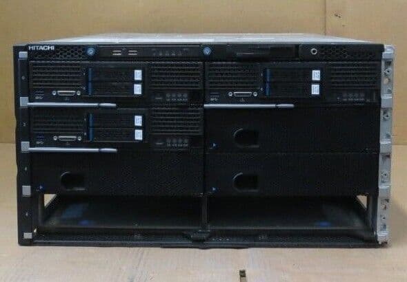 Hitachi Compute Blade CB500 Chassis 3 x 520H B4 4x PSU 2x Mgmt 4x ...