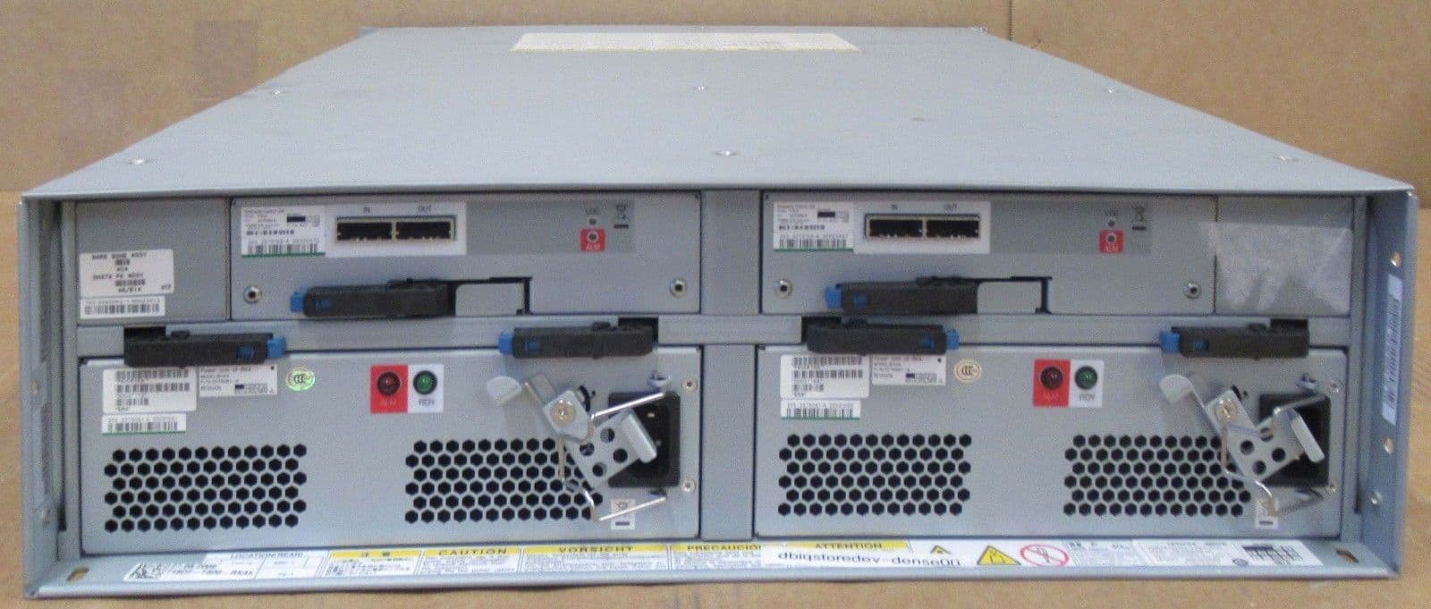 Hitachi DF-F800-RK AK 11x500GB SAS HDD Disk Array JBOD Storage Shelve ...