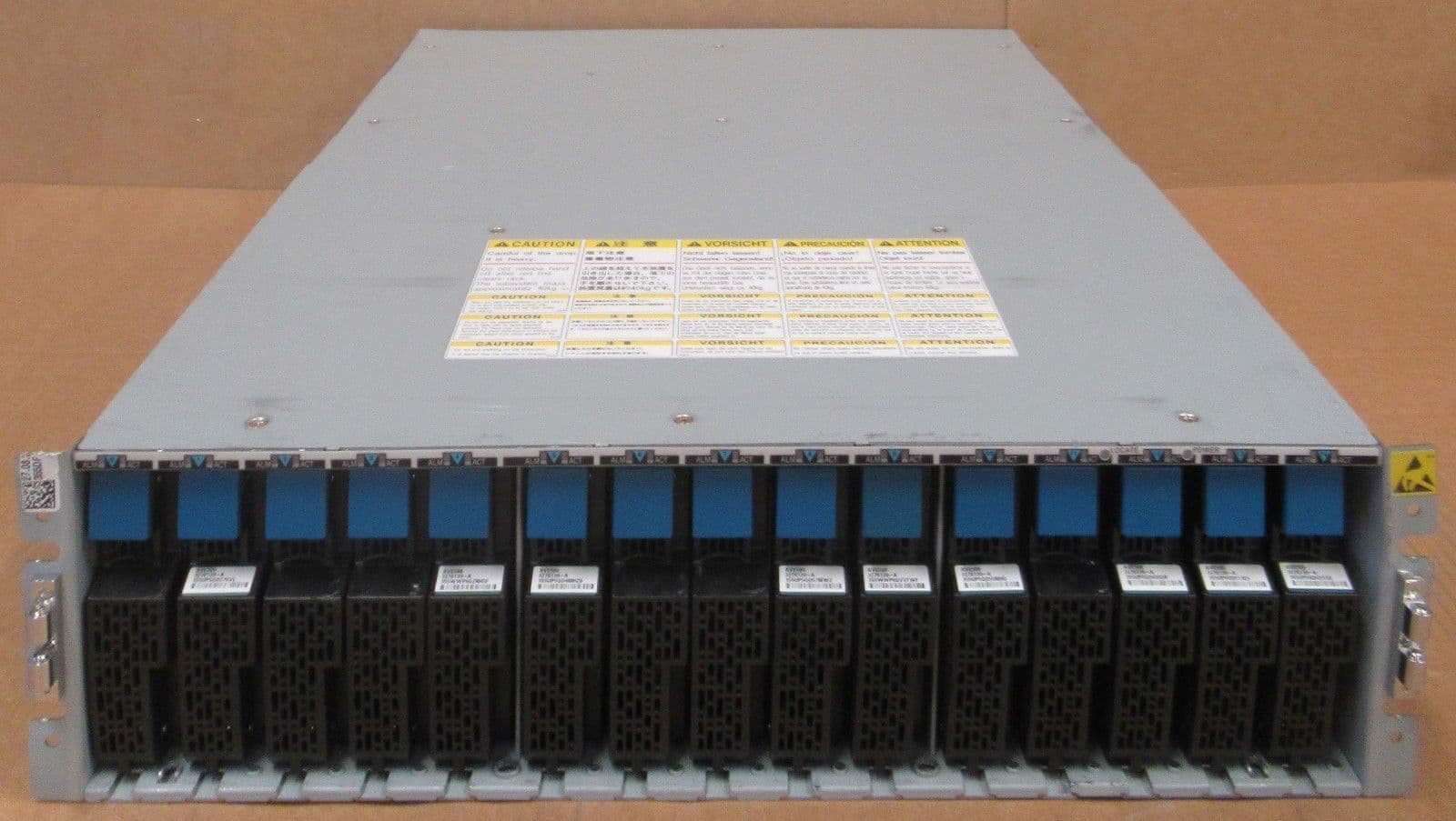 Hitachi DF-F800-RK AK 9x500GB SAS HDD Disk Array JBOD Storage Shelve 2x ...