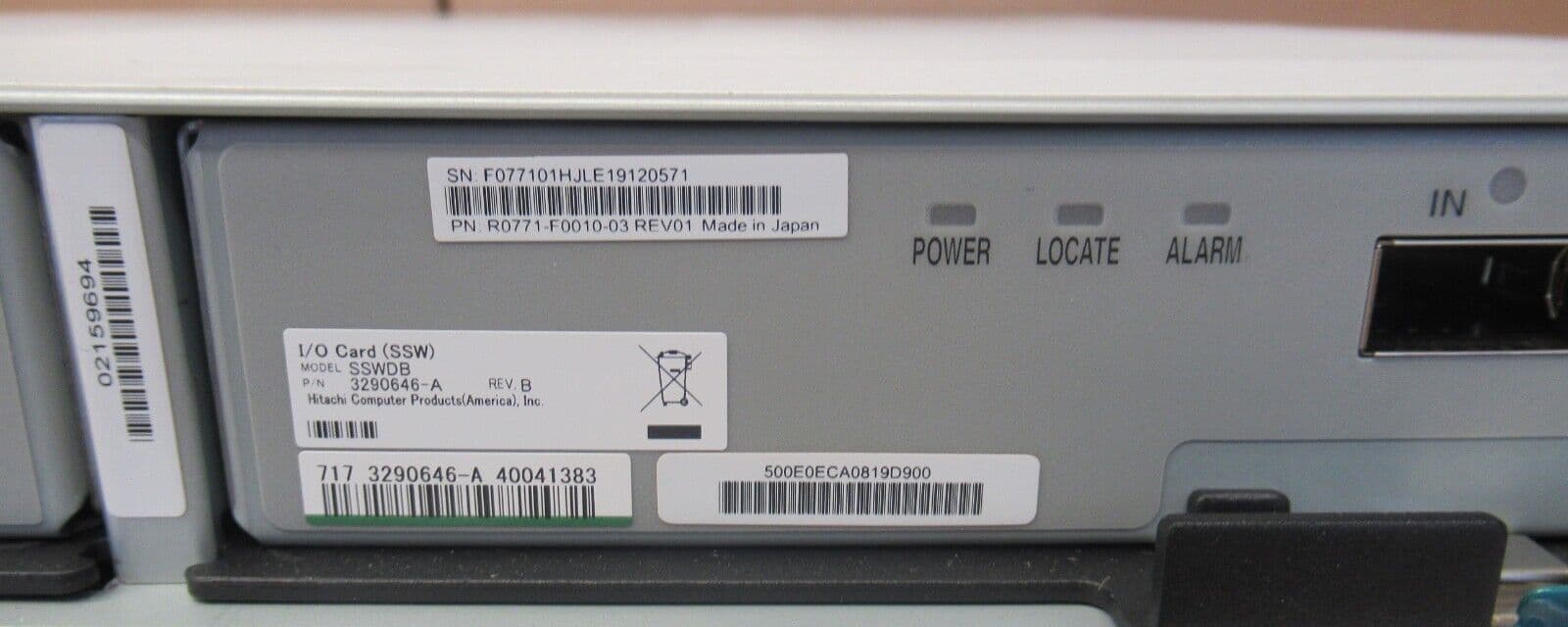 Hitachi Drive Box DW-F800-DBSC 24-Drive Expansion Frame For VSP G1000 ...