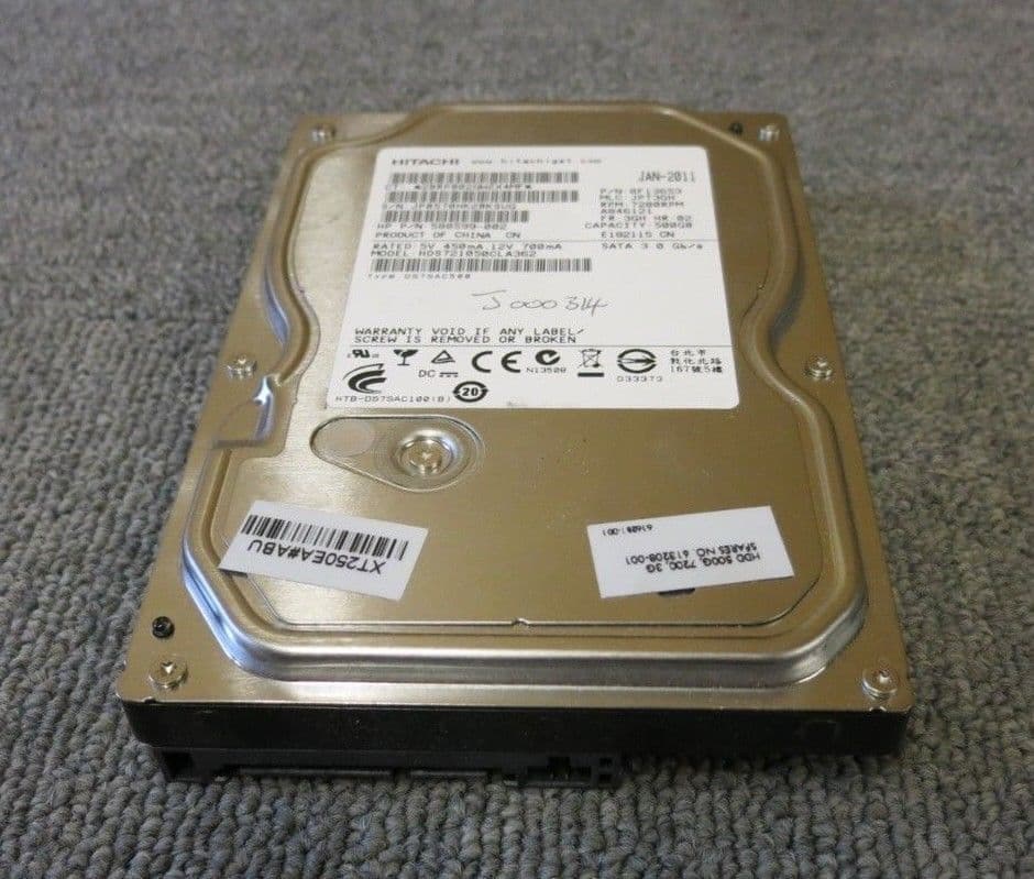 Hitachi HDS721050CLA362 Deskstar 7K1000 C 500GB 7200RPM 16MB 3 5" ATA ...