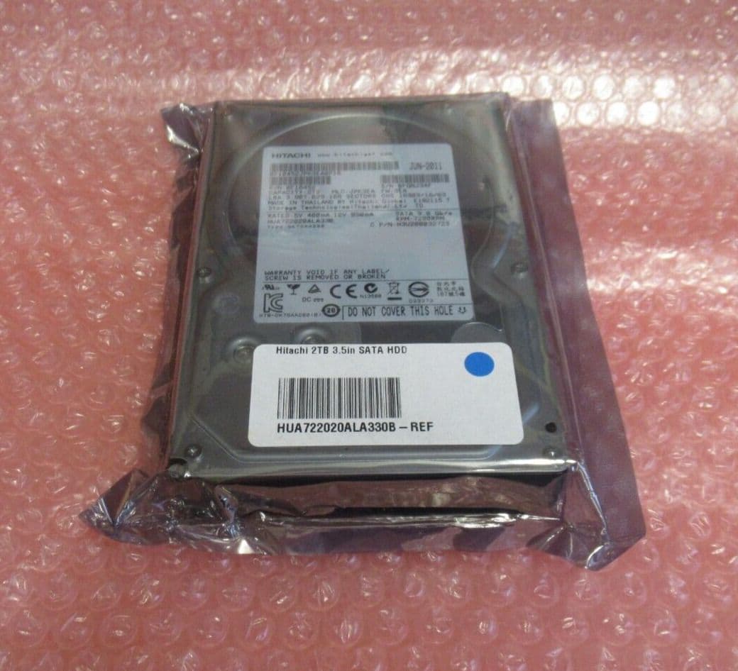 Hitachi HUA722020ALA330 Ultrastar A7K2000 2TB 7200RPM 3Gbps 32MB 3 5" HDD