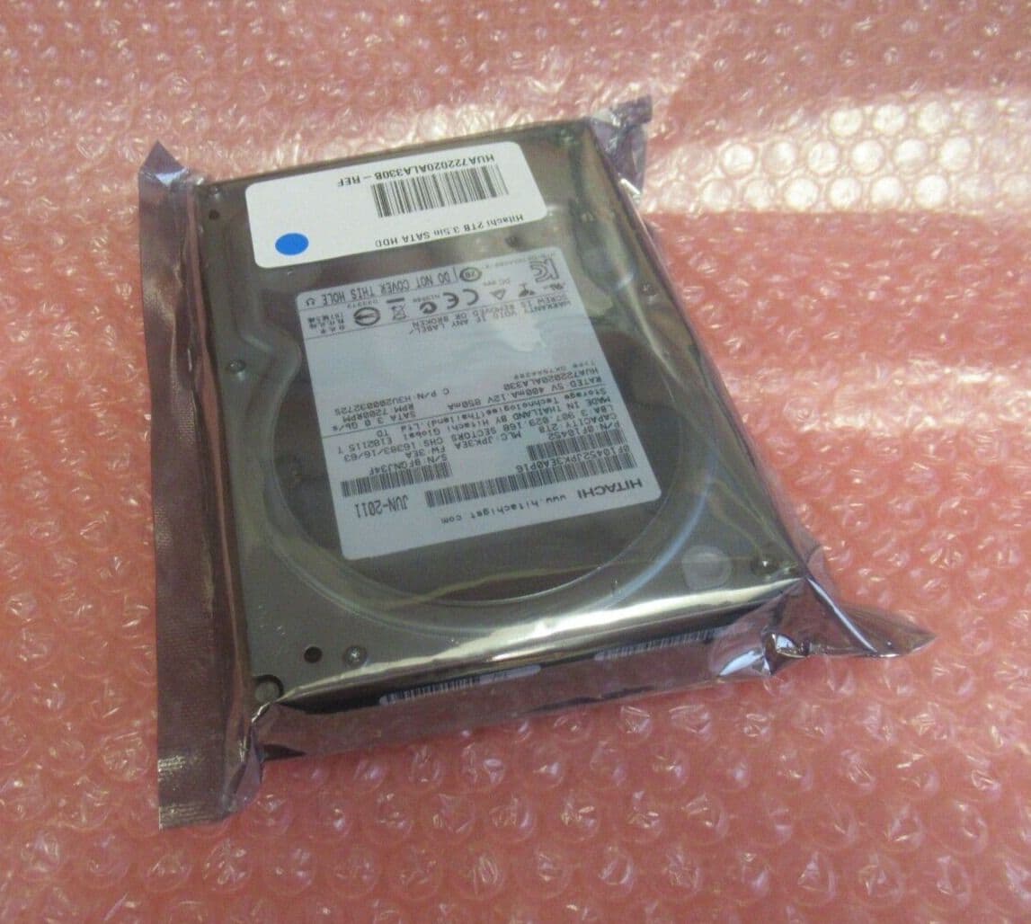 Hitachi HUA722020ALA330 Ultrastar A7K2000 2TB 7200RPM 3Gbps 32MB 3 5" HDD