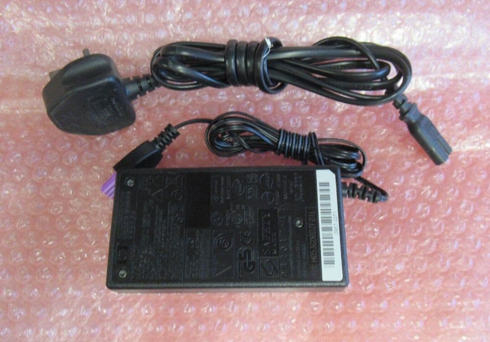 HP 0957-2271 Printers Purple 3-Pin Tip AC Power Adapter 50W 32V 1560mA