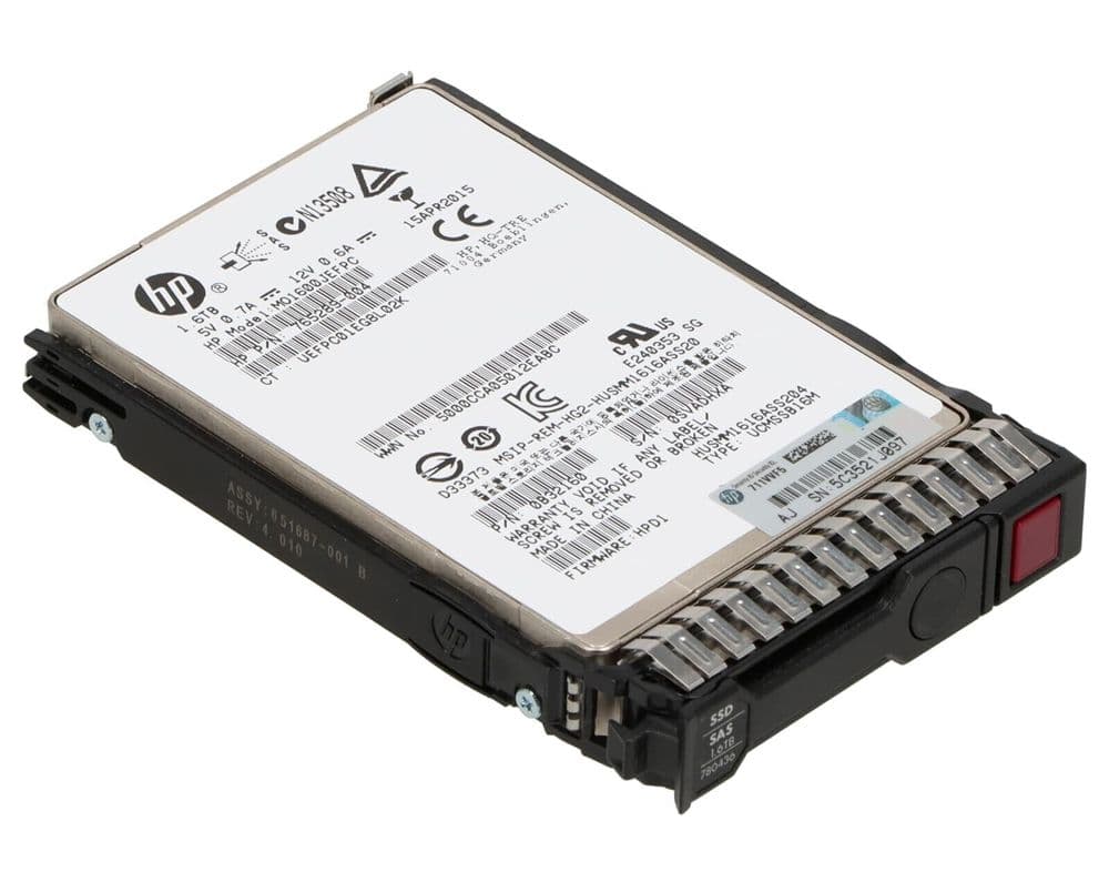 HP 1 6TB SAS 12Gb/s 2 5" Hot-Plug Solid State Drive SSD 780436-001 ...