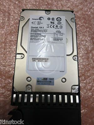 HP 146Gb 15k Dual Port SAS 3 5" Hard Drive HDD for StorageWorks MSA2000 ...
