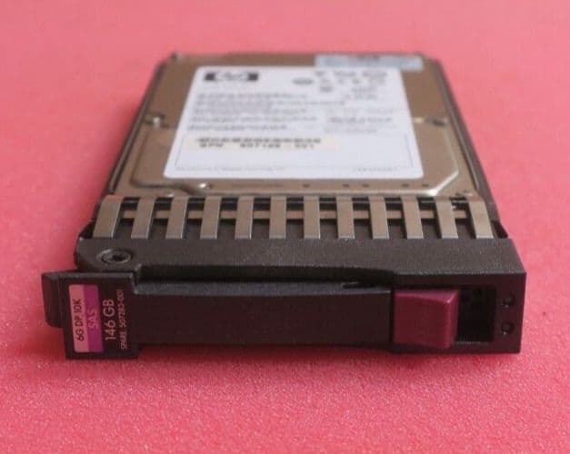 HP 146GB 2 5" SFF SAS 6Gb/s 10K DP Hot-Plug HDD Hard Drive 507283-001 ...