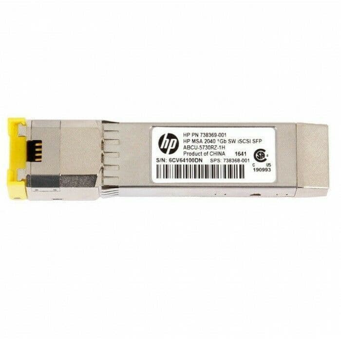 HP 1Gb MSA 2024 SW ISCSI SFP Transceiver Module 738368-001 738369-001