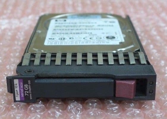 HP 2 5" Single Port 10K 72GB SAS Hot-Plug Hard Drive HDD 376597-001 ...