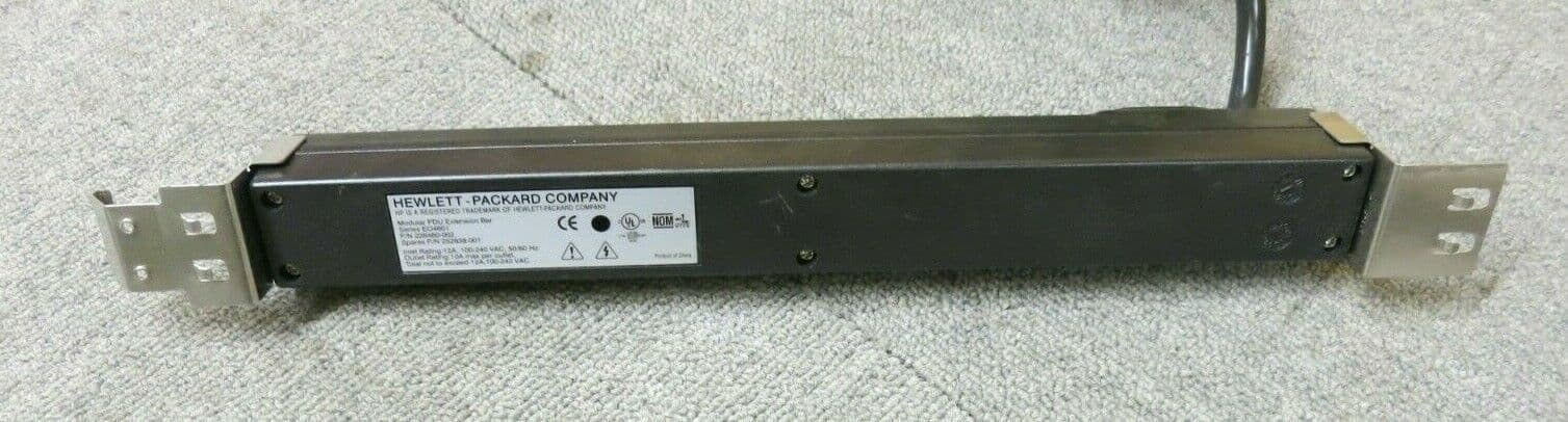 HP 228480-002 252638-001 EO4601 8 Outlets Modular PDU Extension Bar ...