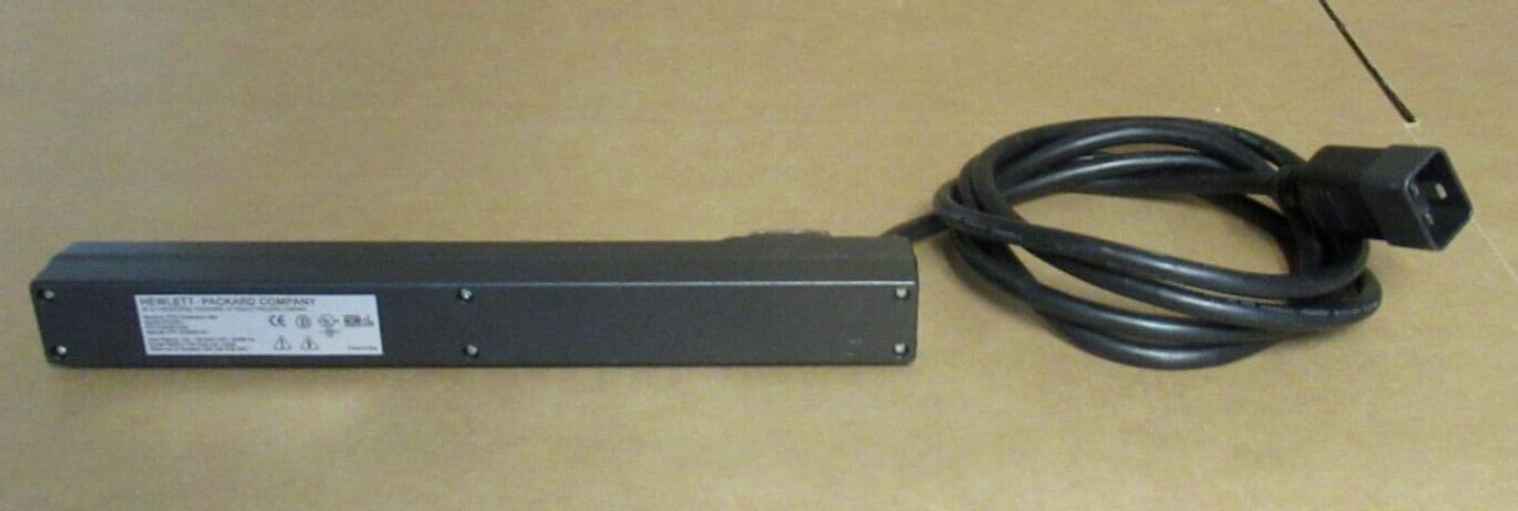 HP 228480-002 252638-001 EO4601 C13 8-Outlet Modular PDU Extension Bar