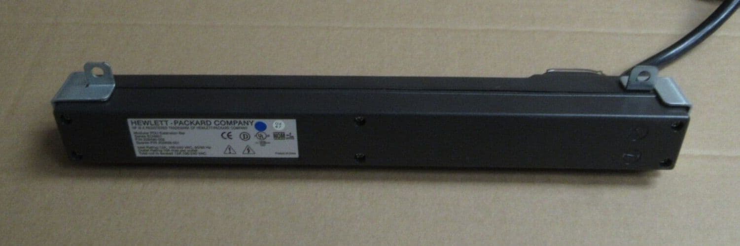 HP 228480-002 252638-001 EO4601 C13 8 Outlets Modular PDU Extension Bar