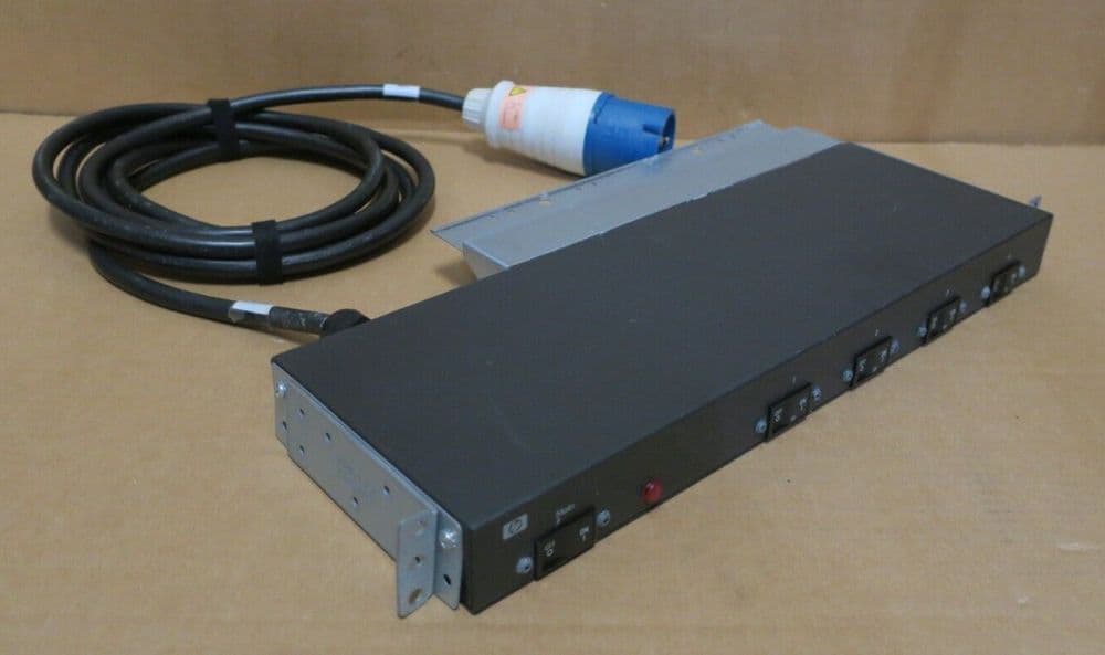 HP 228481-003 417581-B31 E04502 Modular PDU Control Unit 32A & Plug ...