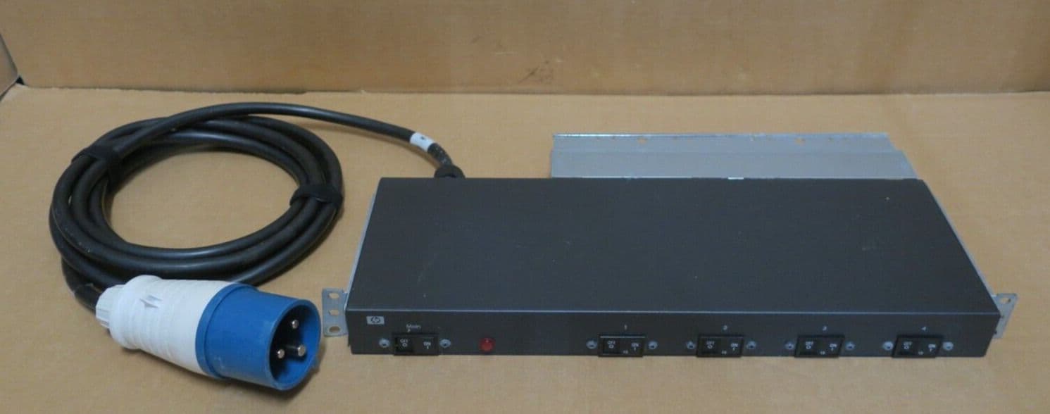 HP 228481-003 417581-B31 E04502 Modular PDU Control Unit 32A & Plug ...
