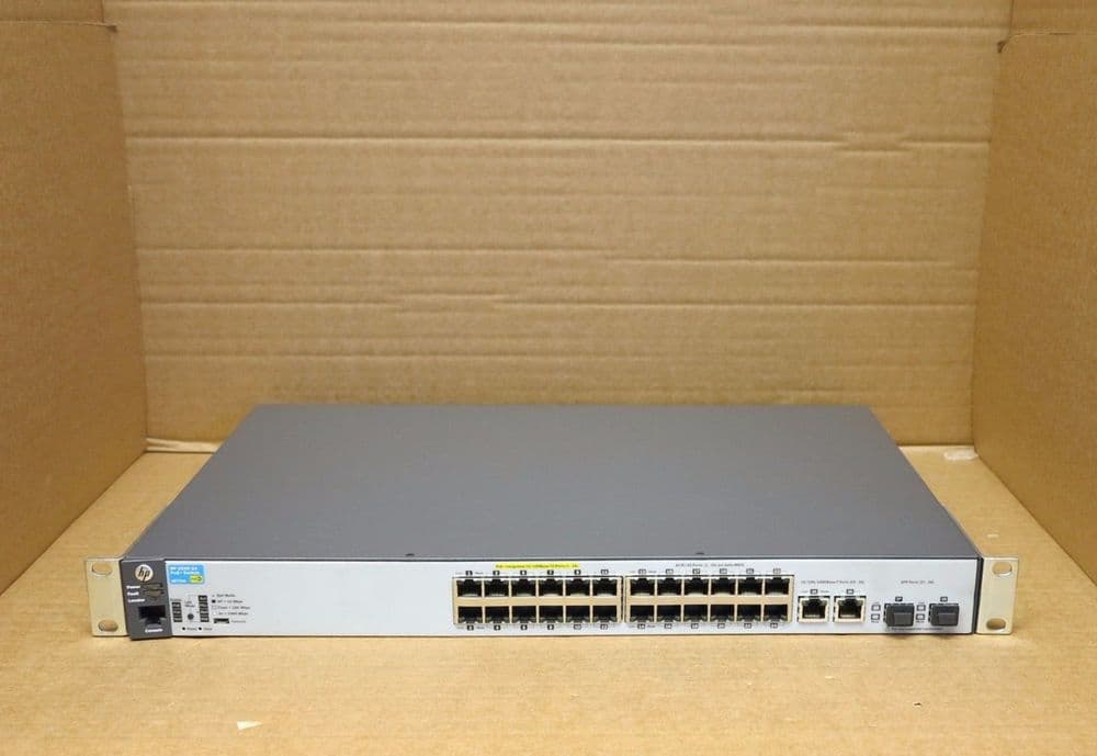 HP 2530-24 J9779A 24 Ports Fast Ethernet PoE Managed Ethernet Network ...