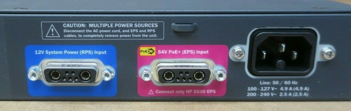HP 2620-24 24x 10/100Base-TX PoE 2x 1GbE Ports 2x 1GbE SFP Port Switch ...