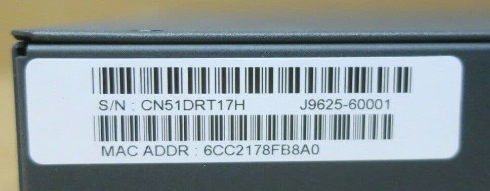 HP 2620-24 24x 10/100Base-TX PoE 2x 1GbE Ports 2x 1GbE SFP Port Switch ...