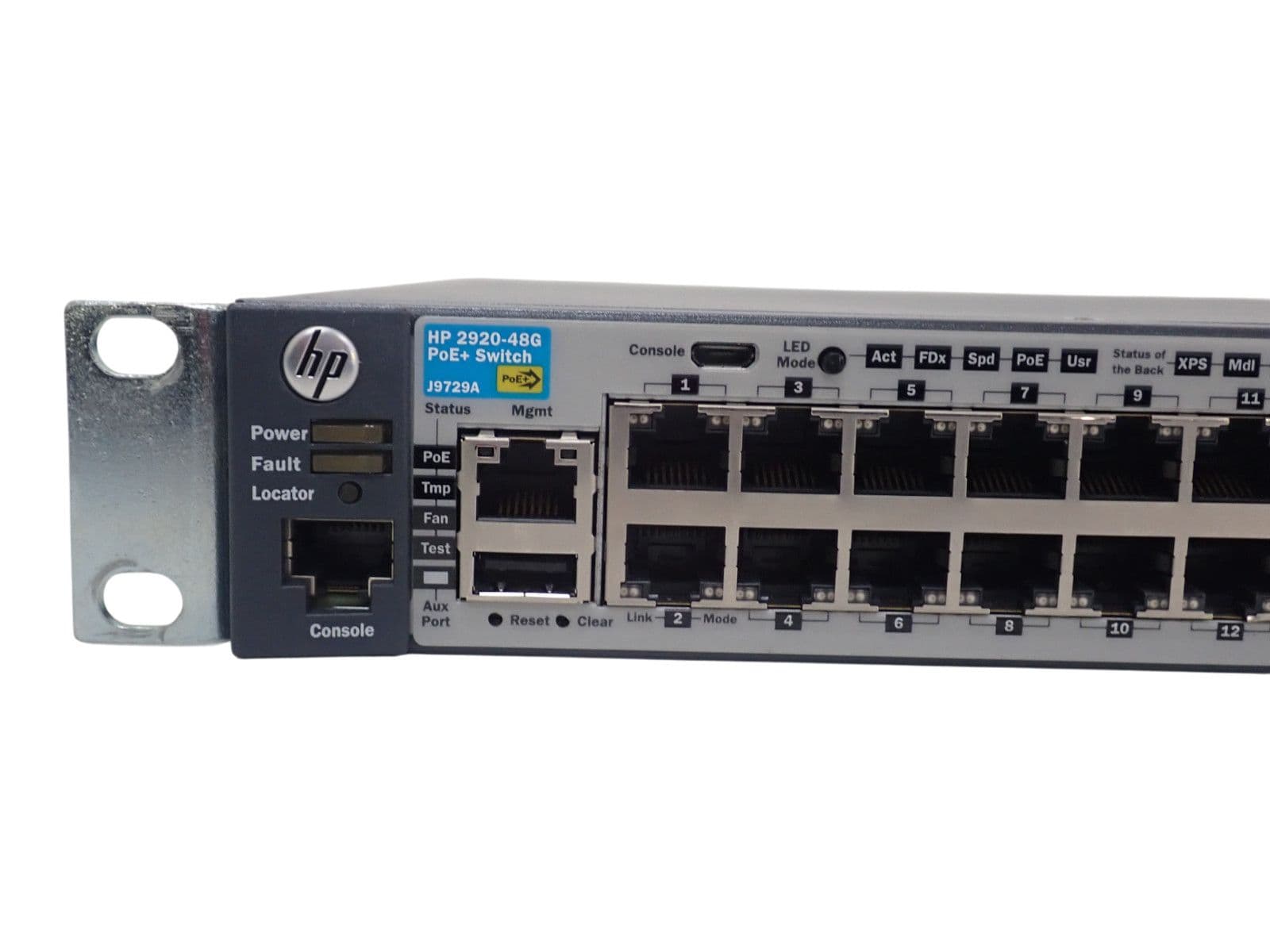 HP 2920-48G PoE 44x 1GbE RJ45 4x 1GbE RJ45/SFP Managed 1U Switch J9729A