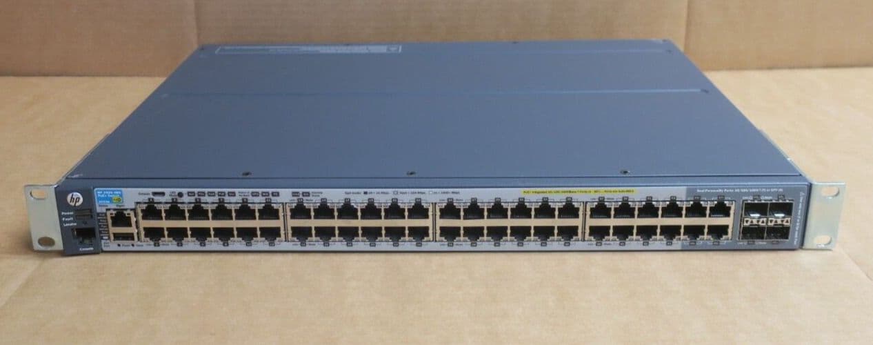 HP 2920-48G POE Switch 44x 1Gb PoE RJ45 4x Combo RJ45/SFP Ports J9729A