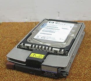 HP 3 5" 15k 36 4GB Ultra 320 SCSI Hard Drive BF036863B5 With Caddy ...