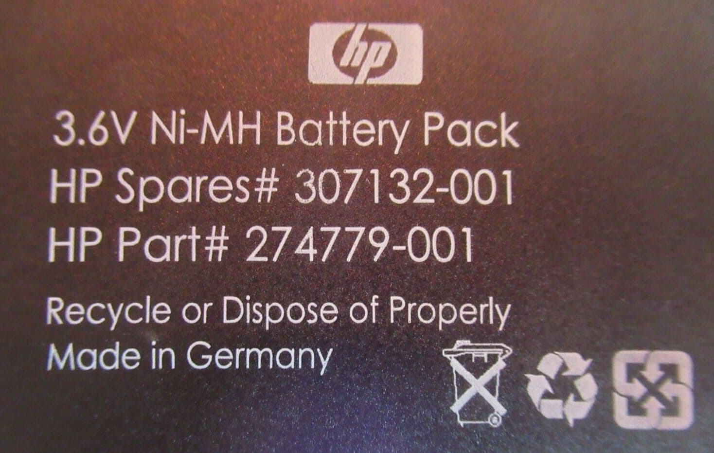 HP 356272-001 Smart Array 128MB Cache Memory Module With Battery 274779-001