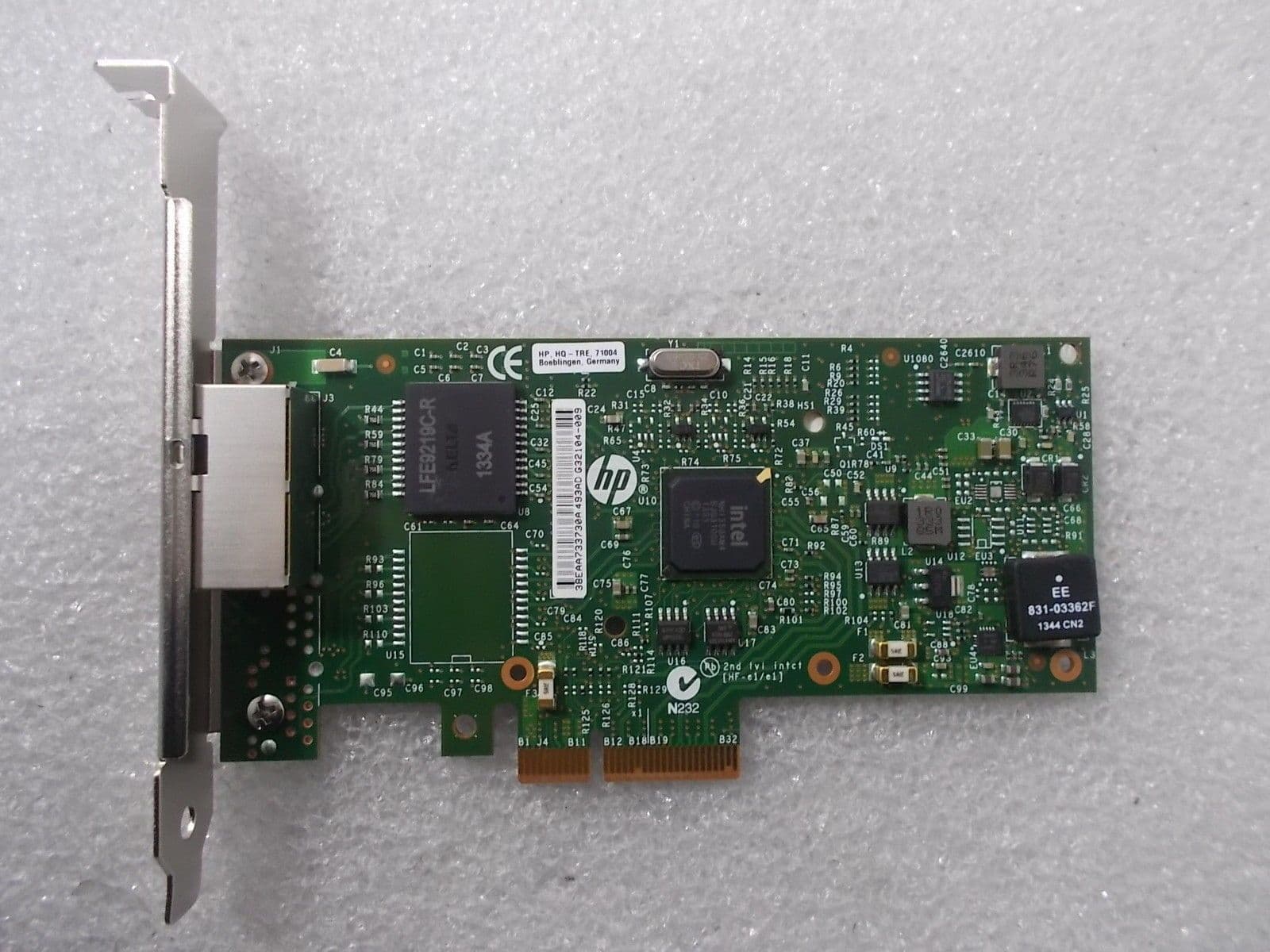 HP 361T 1Gb Dual-Port Ethernet Network Adapter 652497-B21 656241-001 Full Height