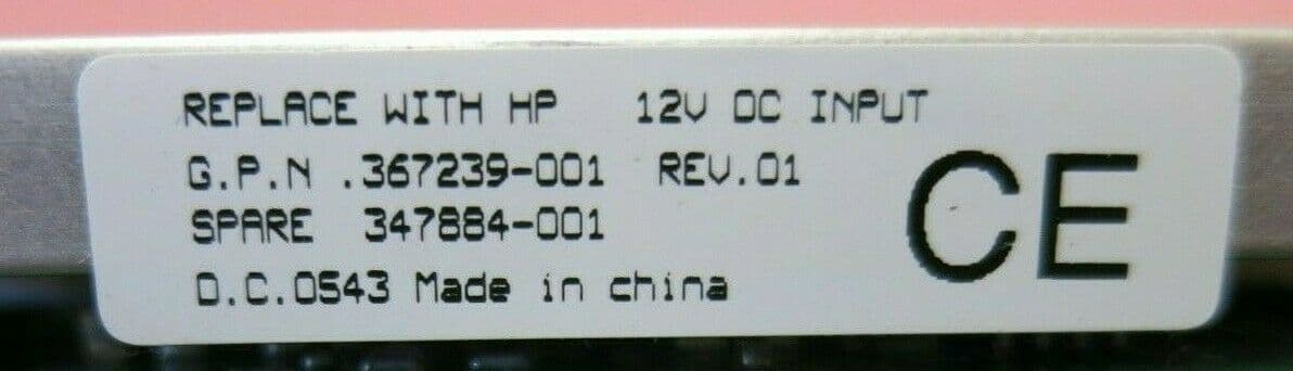 HP 367239-001 347884-001 ProLiant DL380 ML370 G4 Voltage Regulator ...